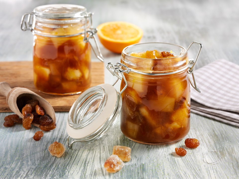 Orangen-Chutney mit Ingwer