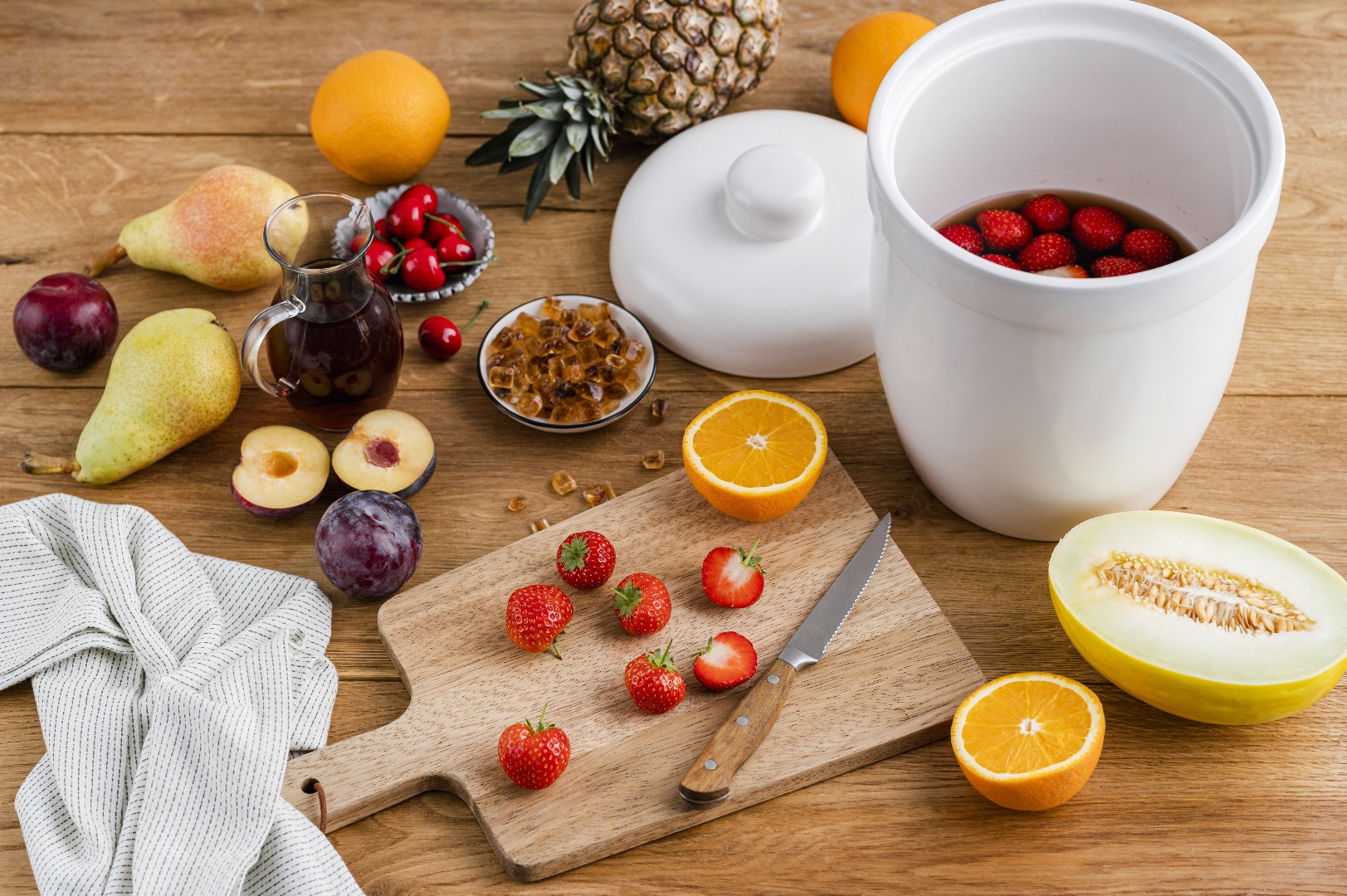 Klassischer Rumtopf - Step-by-Step